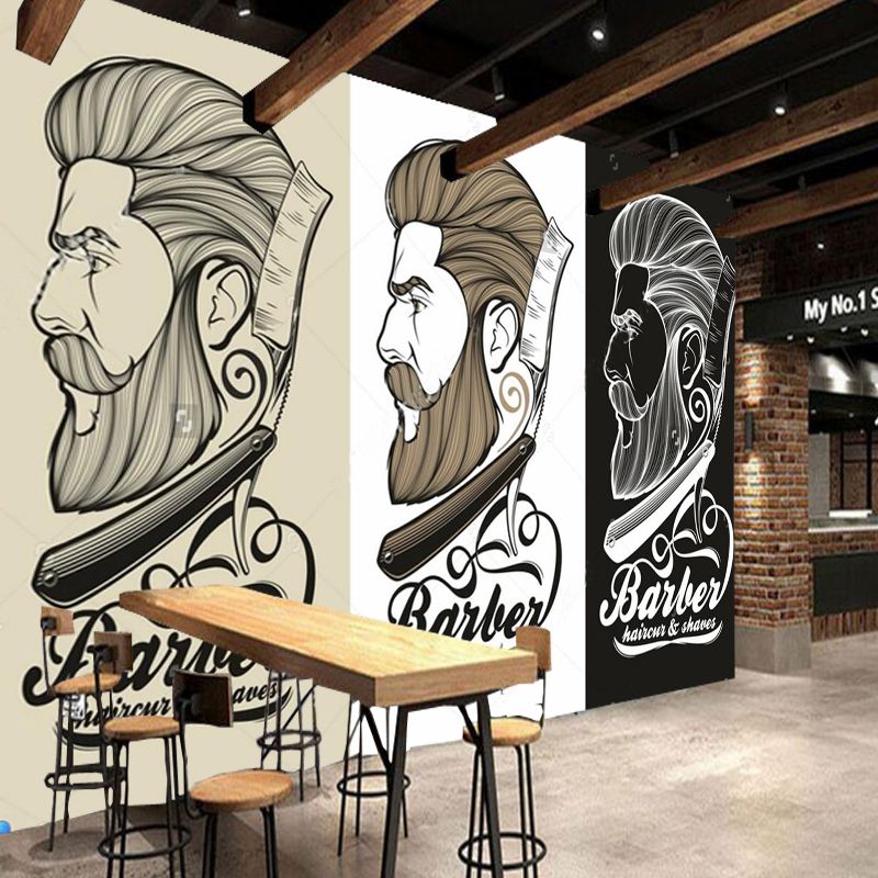 Barber Mural - 800x800 Wallpaper - teahub.io