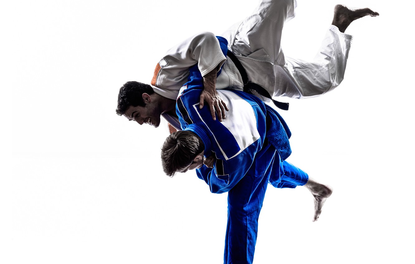 Photo Wallpaper Fight, Skill, Training, Technique, - Jiu Jitsu ...