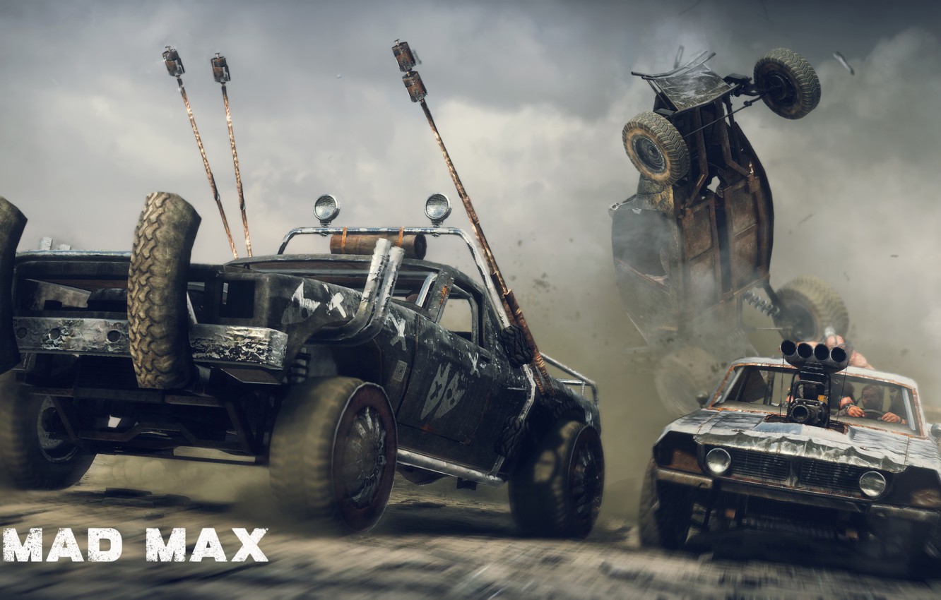 Photo Wallpaper Cars, Race, Mad Max - Mad Max Car Battle - 1332x850 ...
