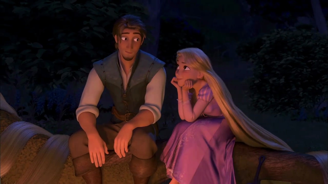 Disney Tangled Flynn Rapunzel Pascal - Rapunzel And Prince Tangled ...