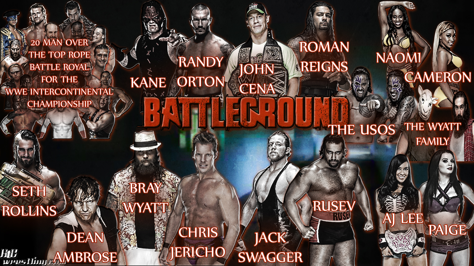 Battleground 2014 All Matches - 1920x1080 Wallpaper - teahub.io