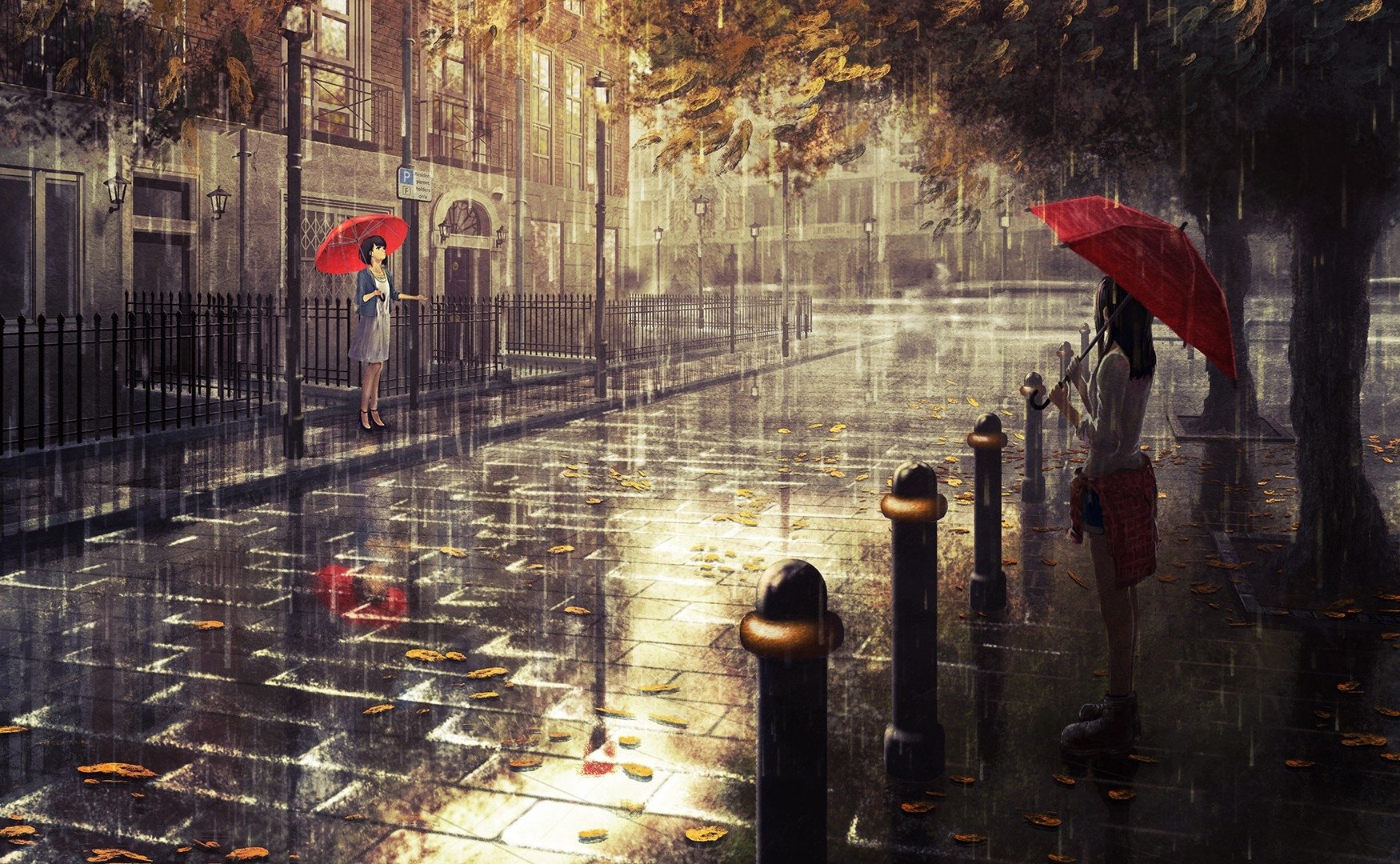 Rainy Day Wallpaper Hd - 1750x1080 Wallpaper - teahub.io