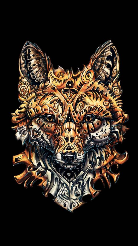 Gold Fox - 576x1024 Wallpaper - teahub.io