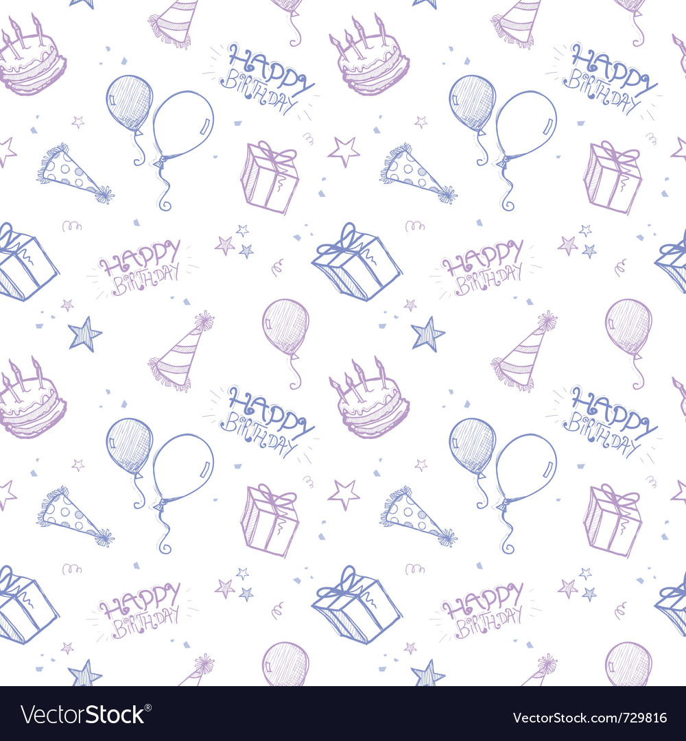 Seamless Birthday Background - 1000x1080 Wallpaper - teahub.io