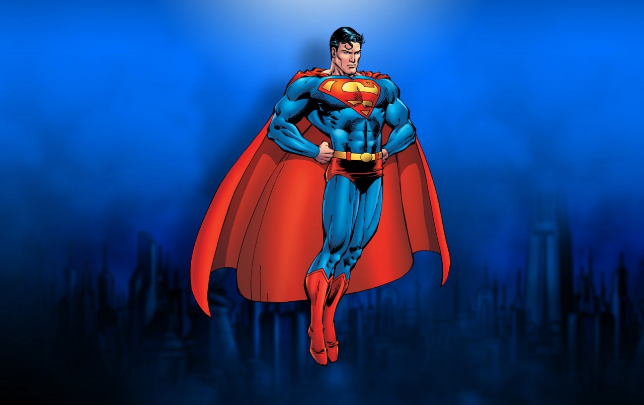 Superman Wallpapers - Superman Floating In Air - 1280x804 Wallpaper ...