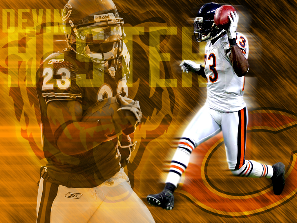 Chicago Bears Hester 23 Wallpaper - Devin Hester - 1024x768 Wallpaper ...