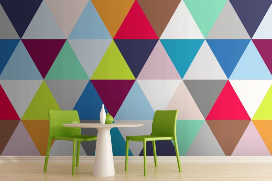 Multi Coloured Triangle - 900x600 Wallpaper - teahub.io
