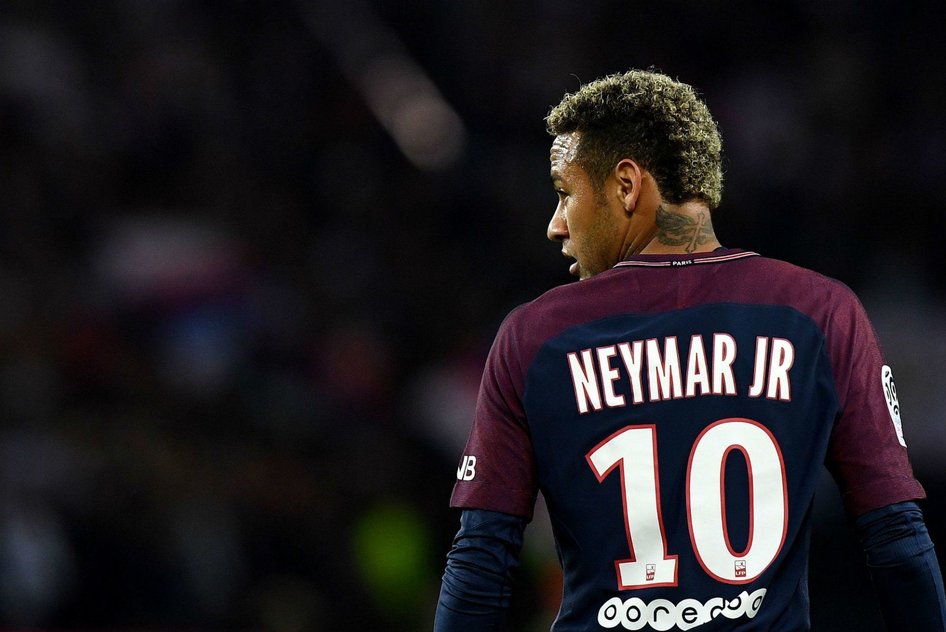 Neymar Back Wallpaper - Neymar Psg Vs Lyon - 1920x1283 Wallpaper ...