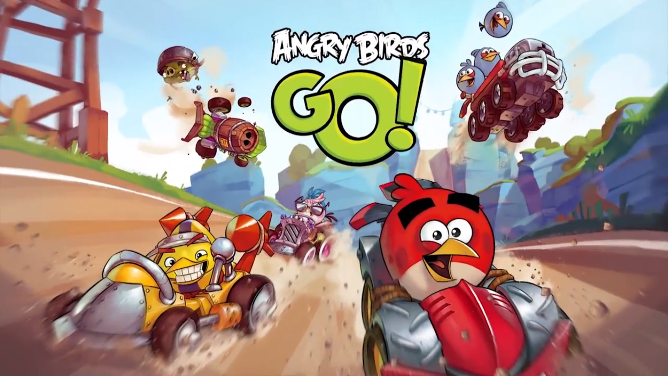 Angry Birds Go Wallpaper - Nintendo Switch Angry Birds - 1366x768 ...