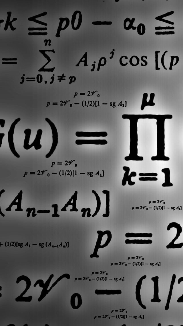 Iphone 5 Wallpaper - Math Background For Phone - 640x1136 Wallpaper ...