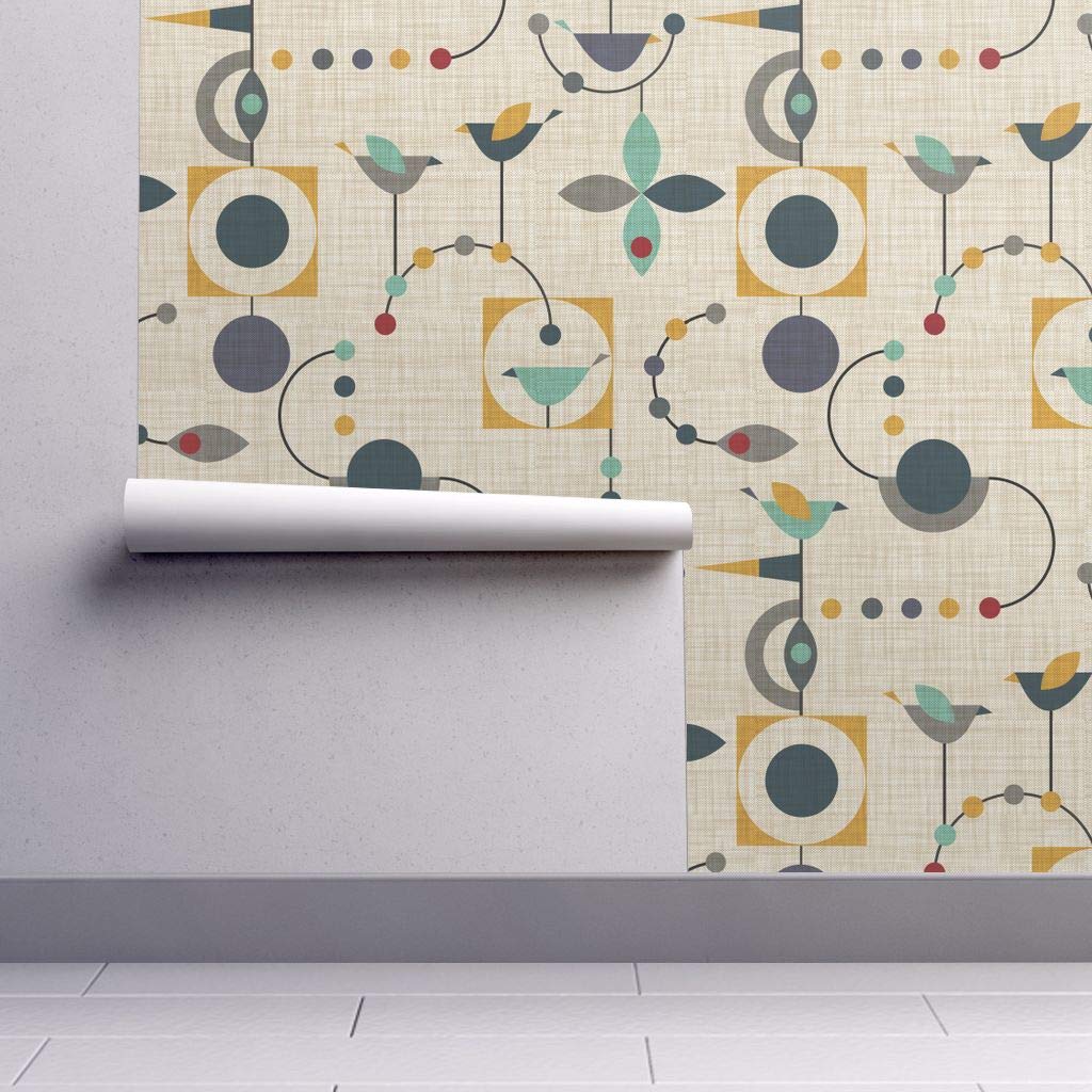 Pattern Modern Mid Century Modern Fabric Texture - 1024x1024 Wallpaper ...