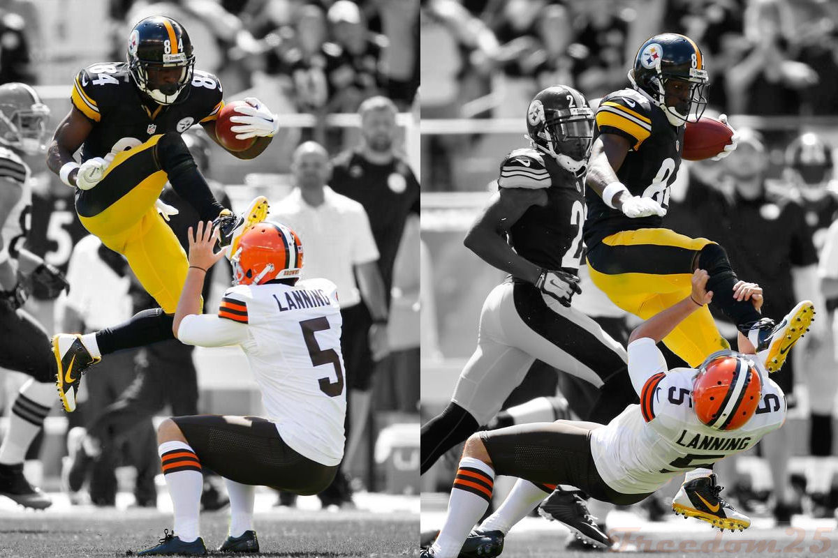 Antonio Brown Kick Avatar