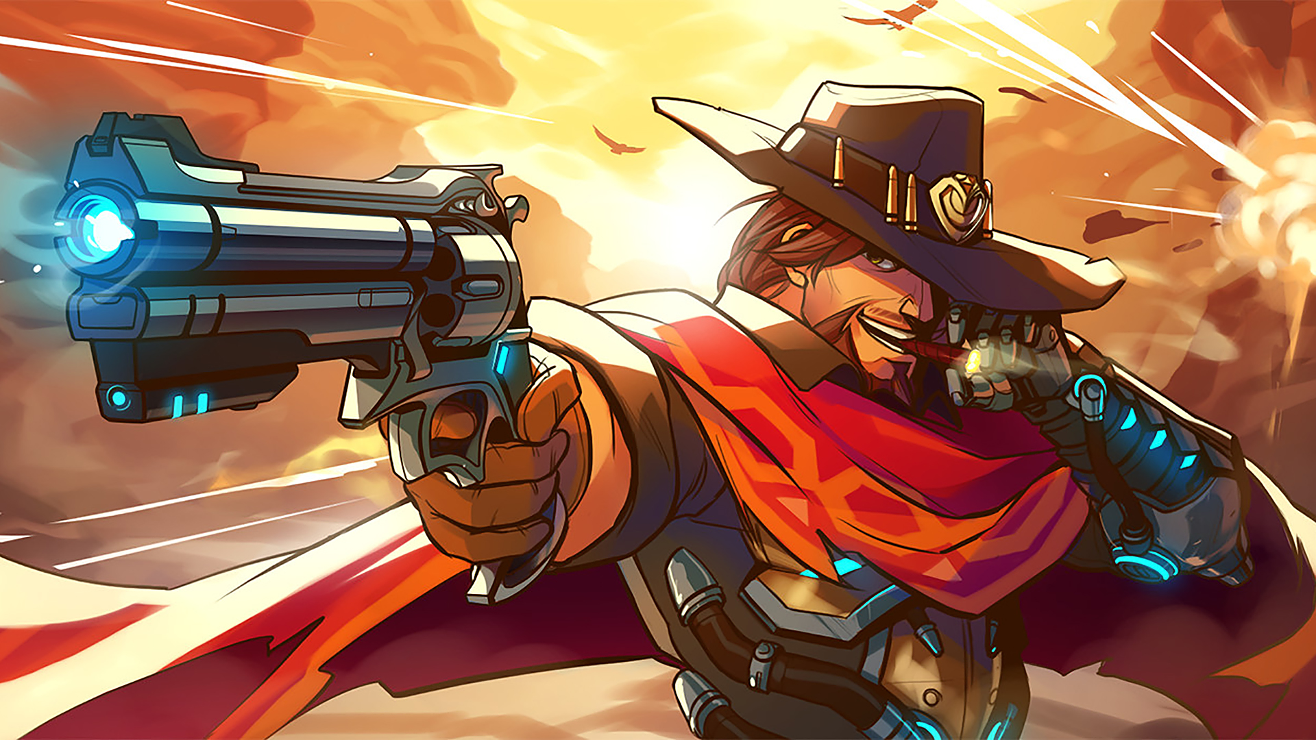 Overwatch Mccree - 1920x1080 Wallpaper - teahub.io