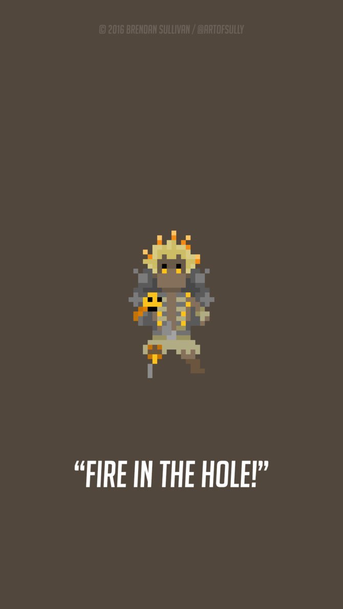 Overwatch Pixel Wallpaper Genji 4K 8K HD Overwatch Wallpaper #3