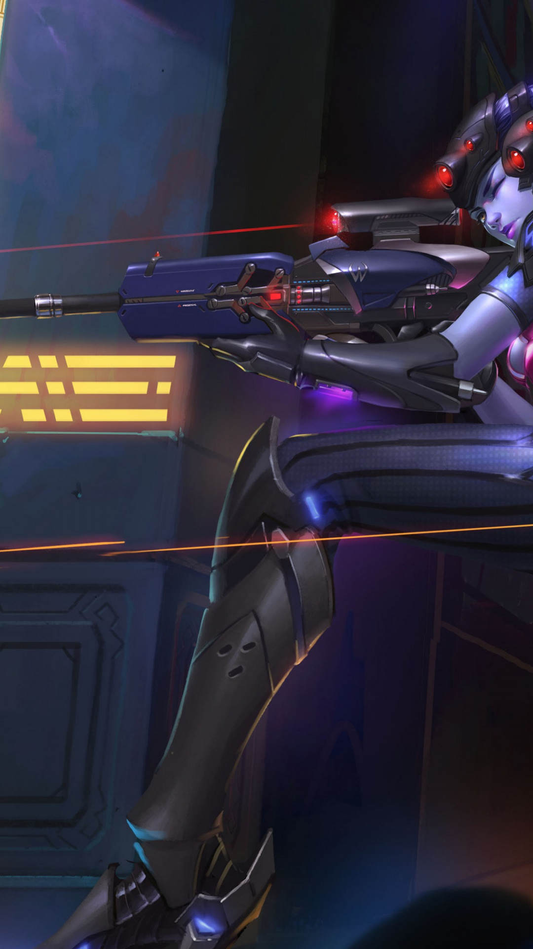Widowmaker From Overwatch Wallpaper - 1080x1920 Wallpaper - teahub.io