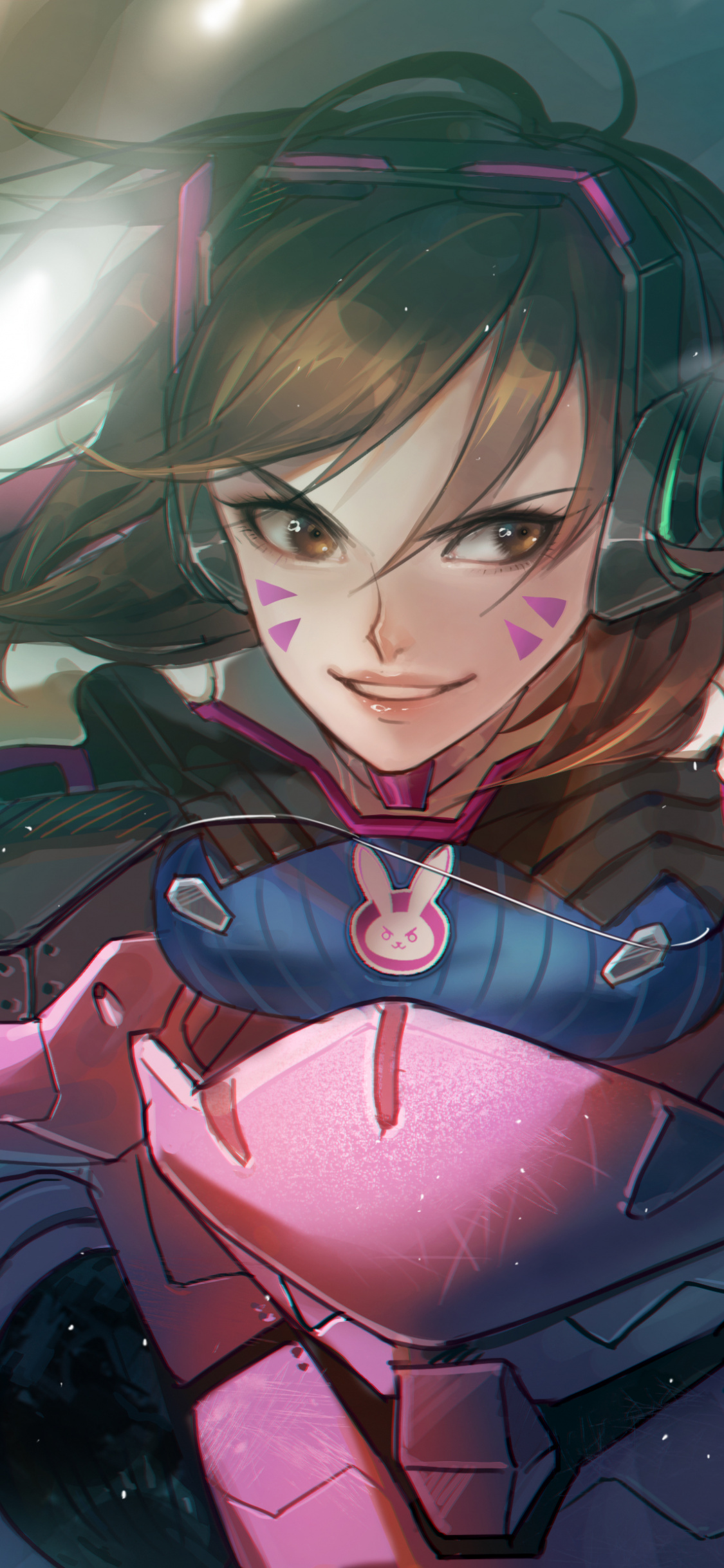 Fan Art, D - Overwatch Dva Wallpaper Iphone - 1125x2436 Wallpaper ...