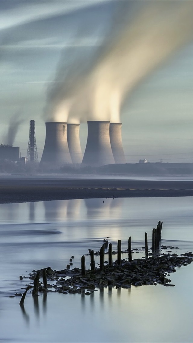 Nuclear Power Plant Iphone - 640x1136 Wallpaper - teahub.io