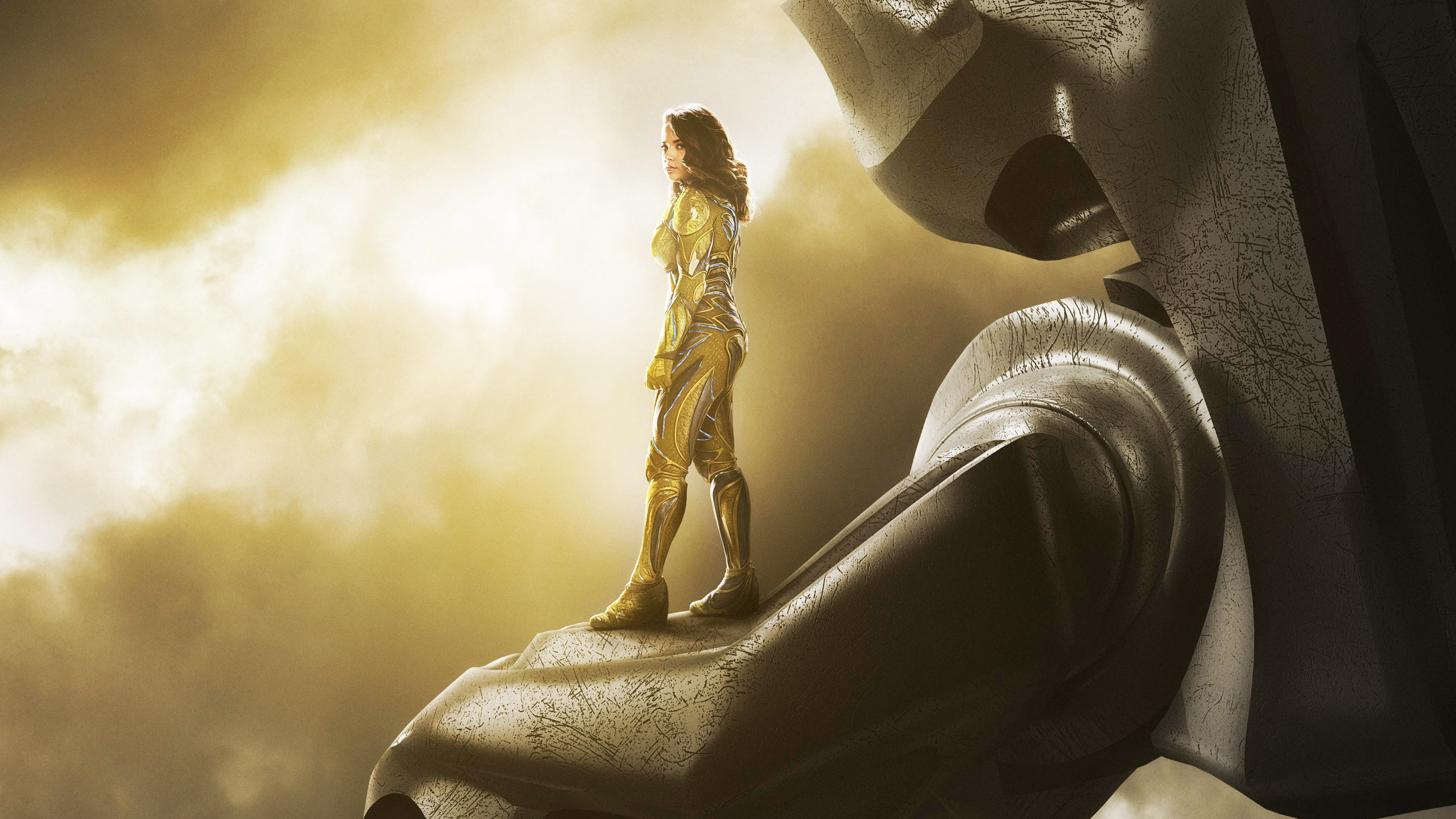 Power Rangers 2017 Yellow Ranger - 3840x2160 Wallpaper - teahub.io