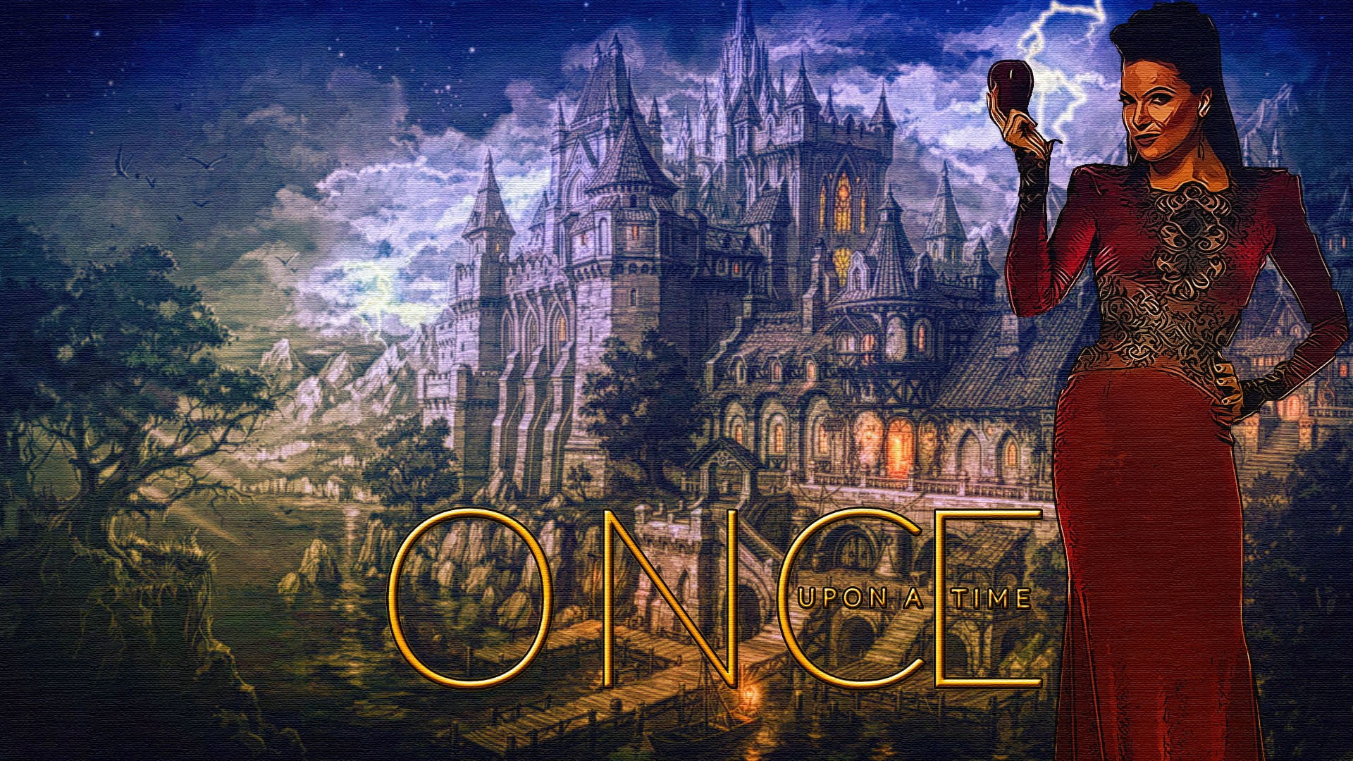Once Upon A Time Regina Castle - 1920x1080 Wallpaper - teahub.io
