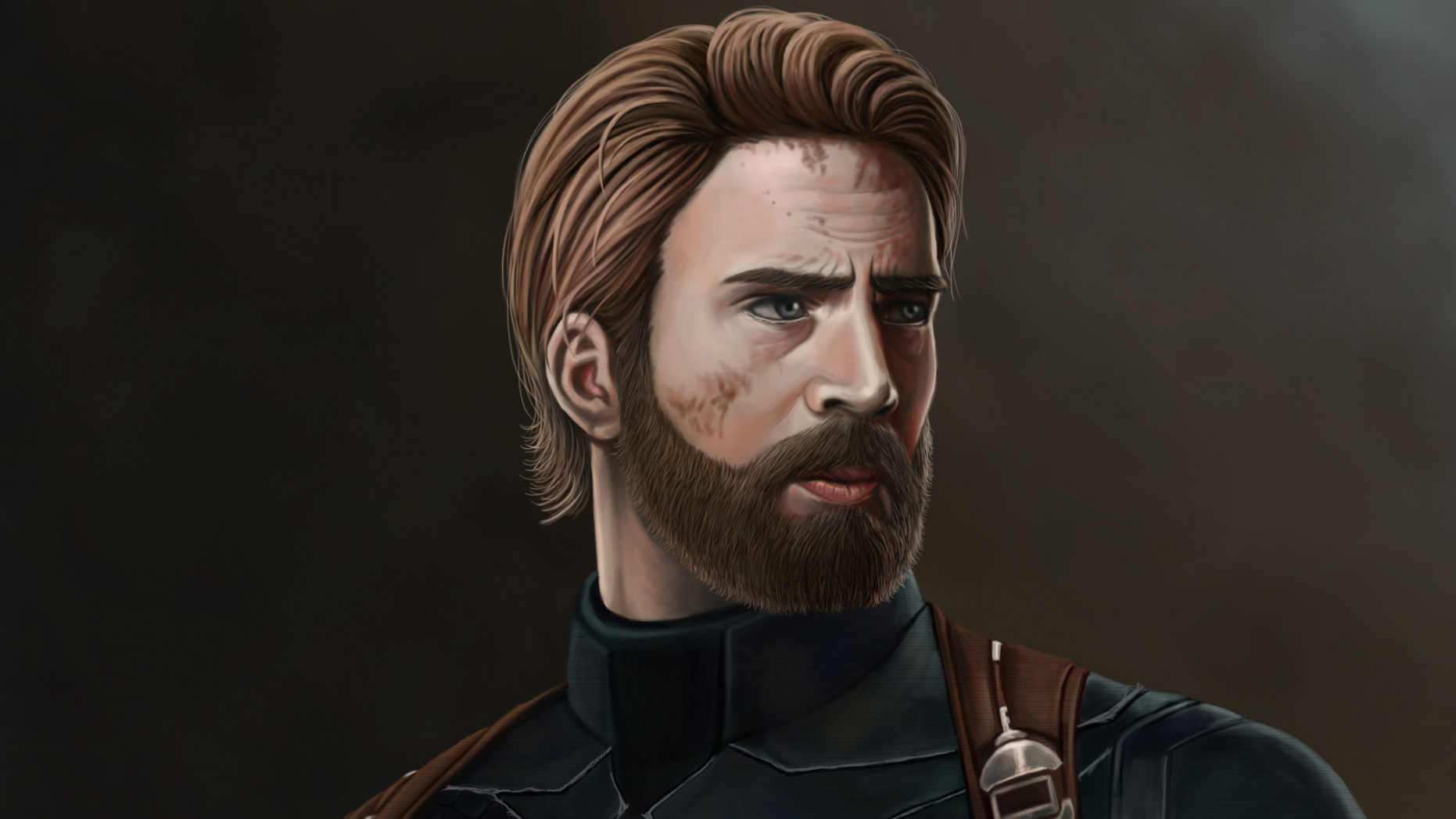 Captain America Beard Wallpapers - Captain America Art Beard ...