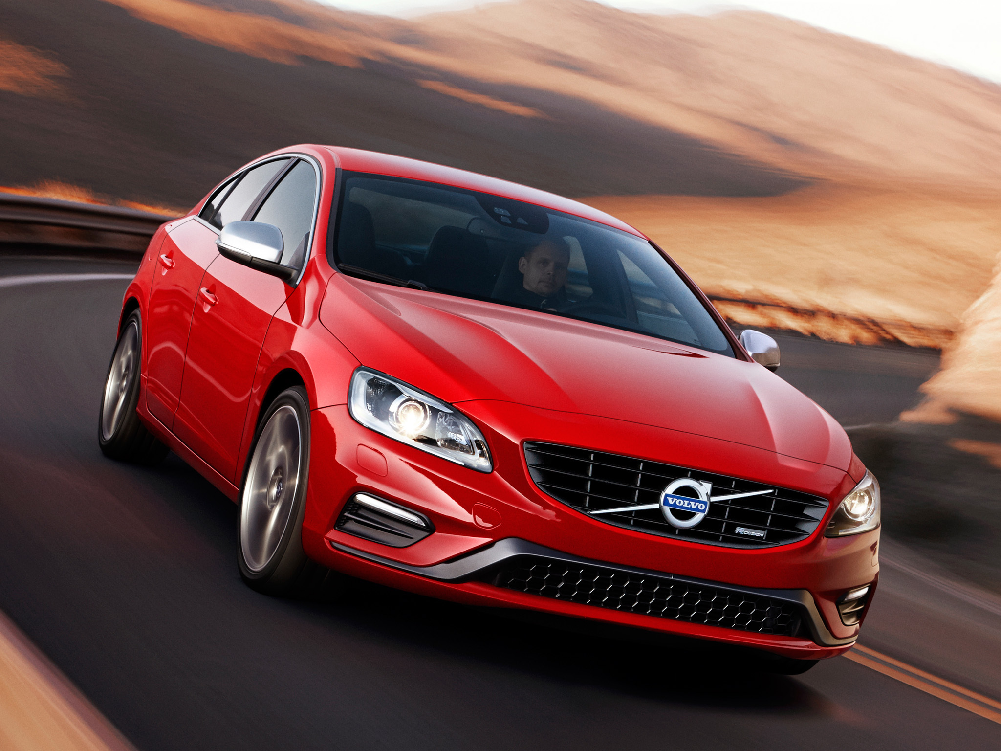 Red Volvo S60 2015 - 2048x1536 Wallpaper - teahub.io