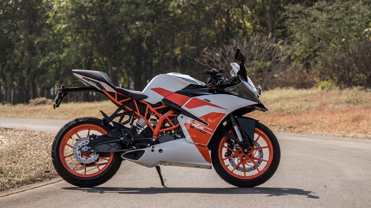 Ktm Rc 200 Side Image - Ktm Bike Back Side - 1280x720 Wallpaper - teahub.io