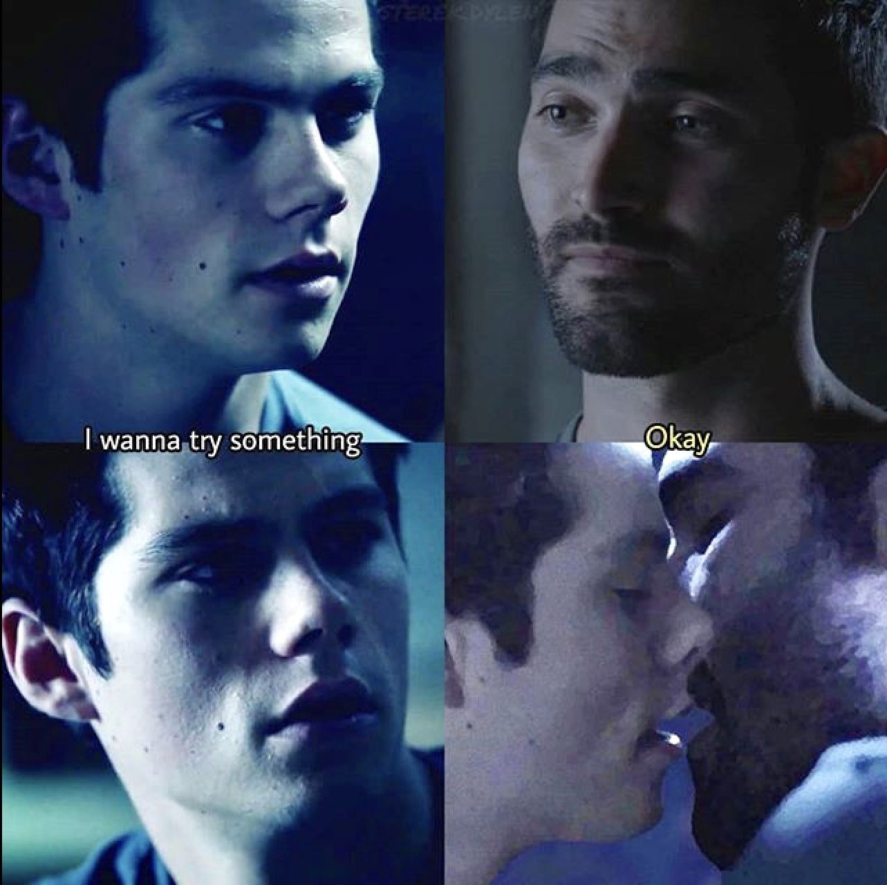 Stiles And Derek Wallpaper