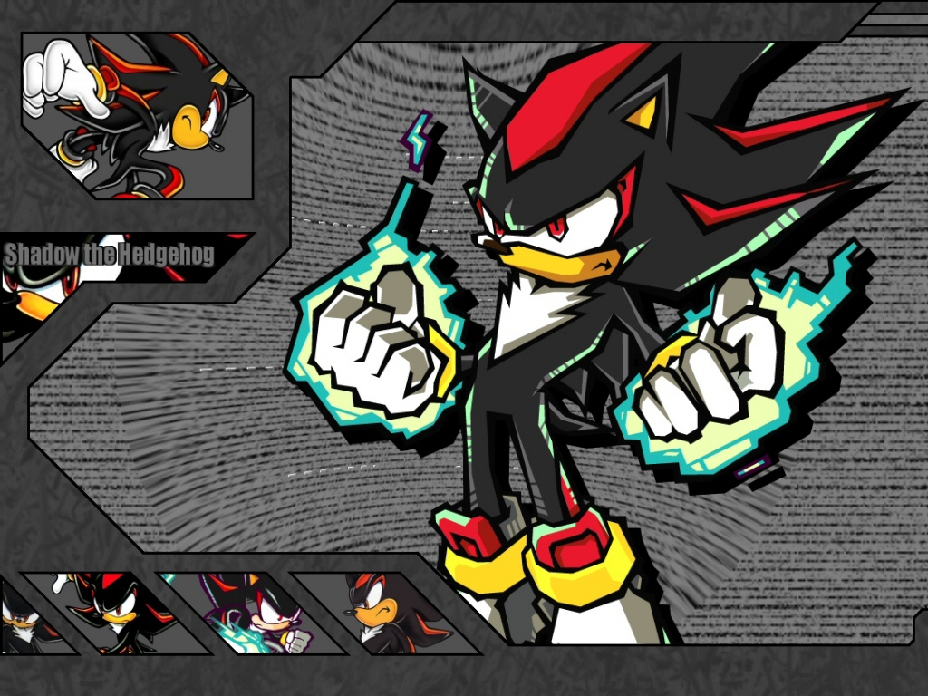 Sonic Series Wallpaper - Shadow The Hedgehog Sonic Battle - 1024x768 ...