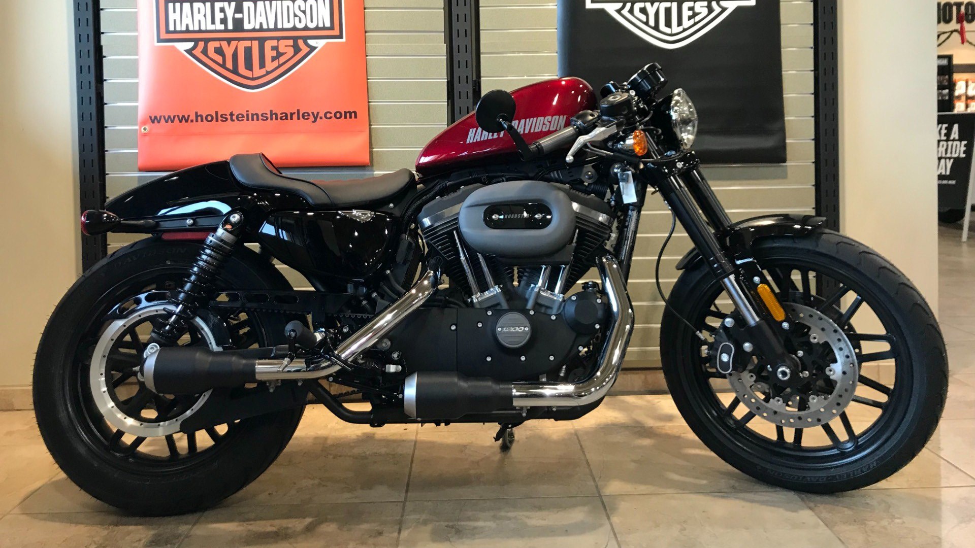 Download Harley Davidson Roadster Red Bike Wallpaper - Harley Davidson ...