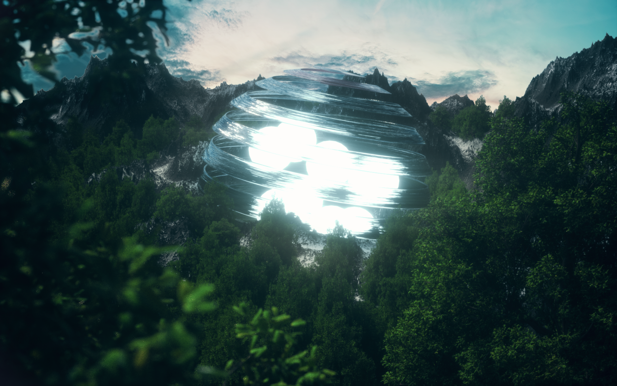 Fantasy Forest, Sphere, Magic, Realistic, Cinema 4d - Fantasy Forest ...