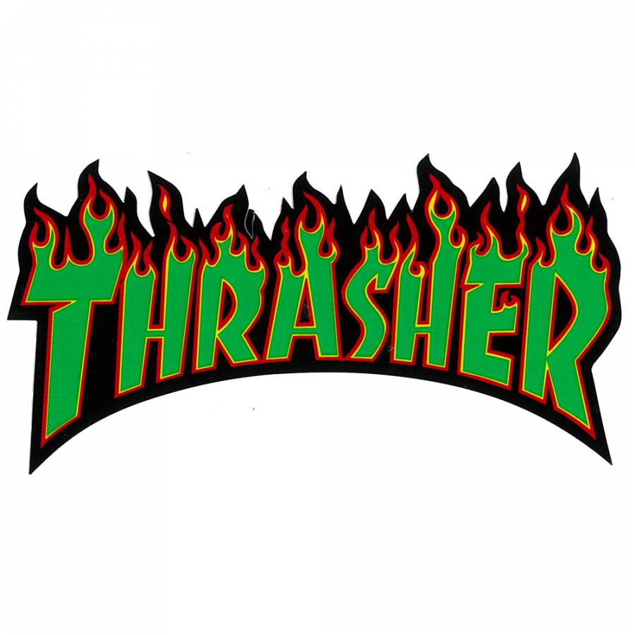 Download Thrasher Skateboard Sticker - Teahub.io