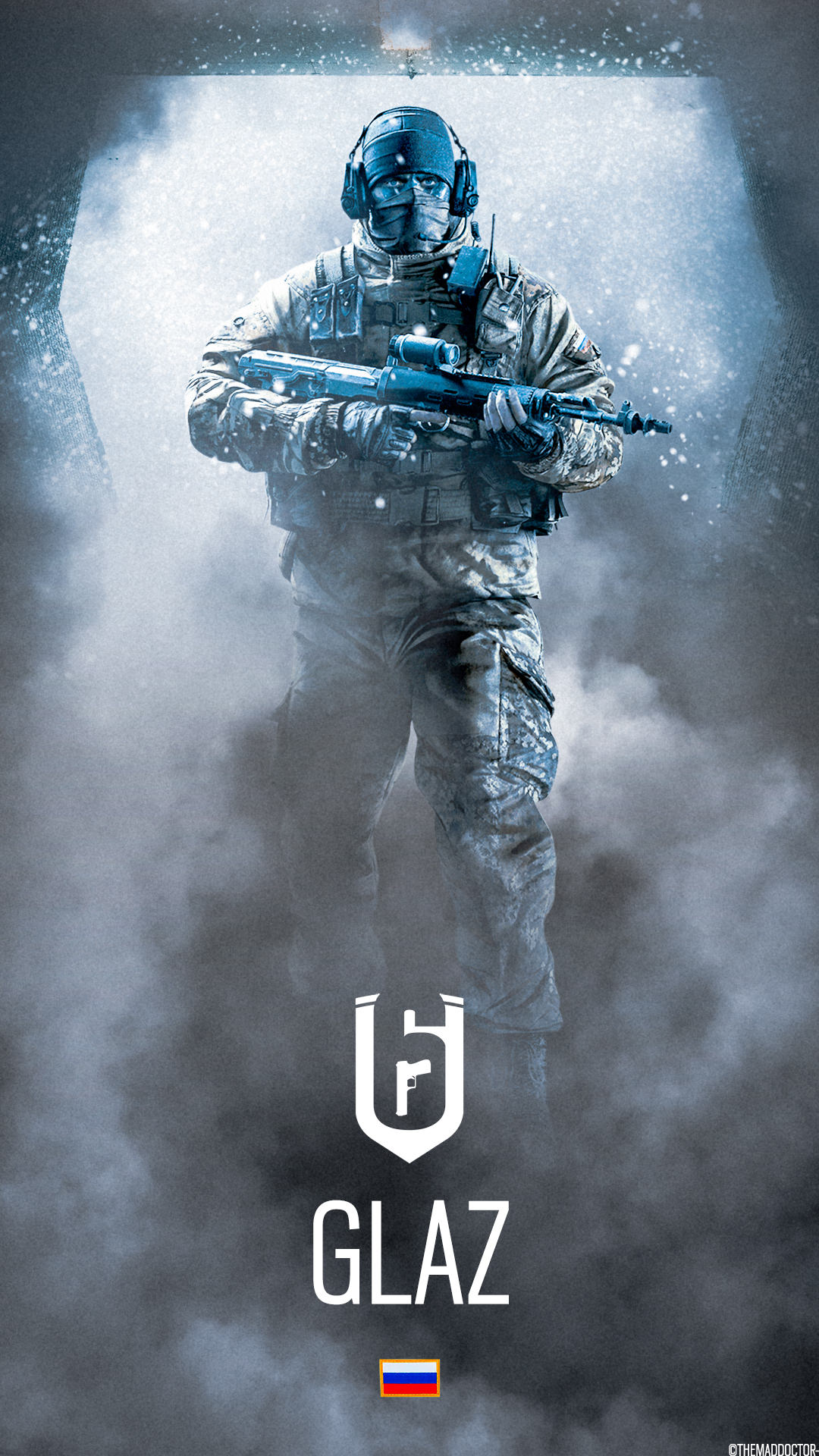 Rainbow Six Siege Wallpaper Glaz - 1080x1920 Wallpaper - teahub.io