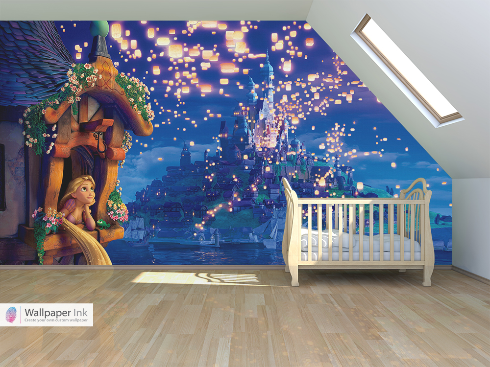 Disney S Tangled Wallpaper - Disney Tangled Wall Mural - 1000x750 ...