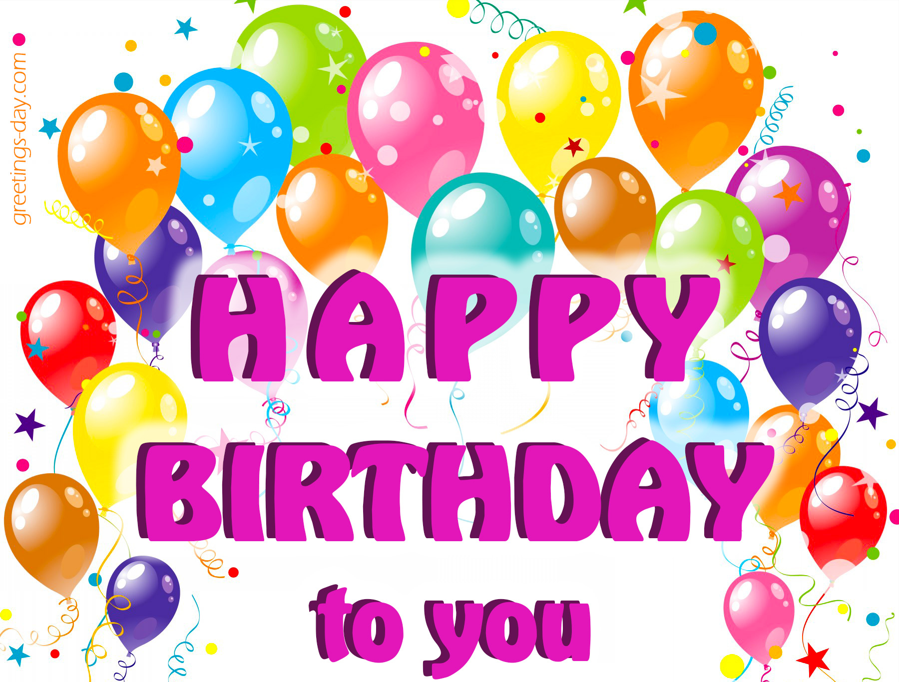 Happy Birthday Images Happy Birthday To You Imagine 1800x1366
