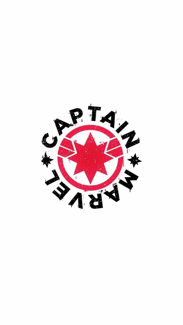 Image - Captain Marvel Logo Vector - 640x1136 Wallpaper - teahub.io