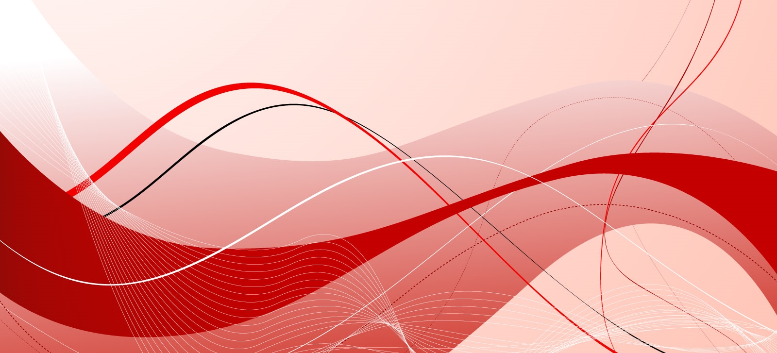 Red Abstract Design Background - 1600x727 Wallpaper - teahub.io