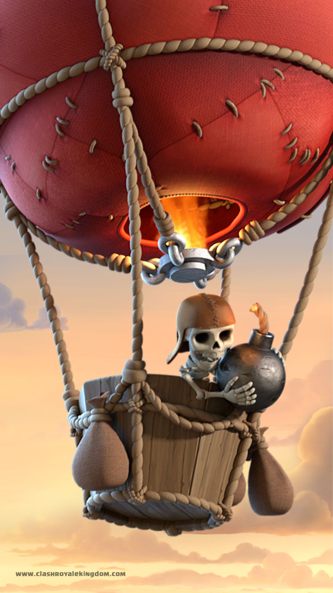 Clash Royale Lava Balloon - 1080x1920 Wallpaper - teahub.io