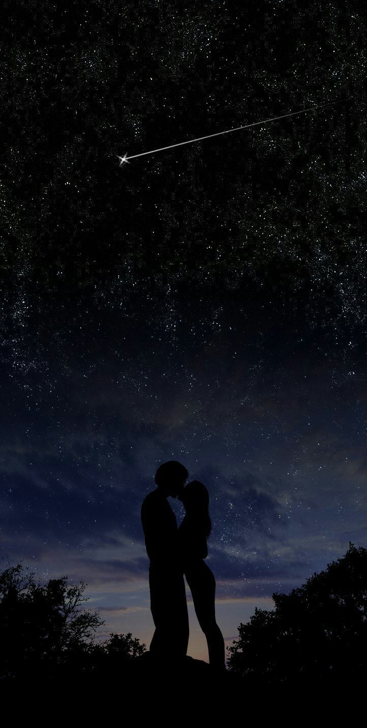 Couple Under The Stars - 722x1430 Wallpaper - teahub.io