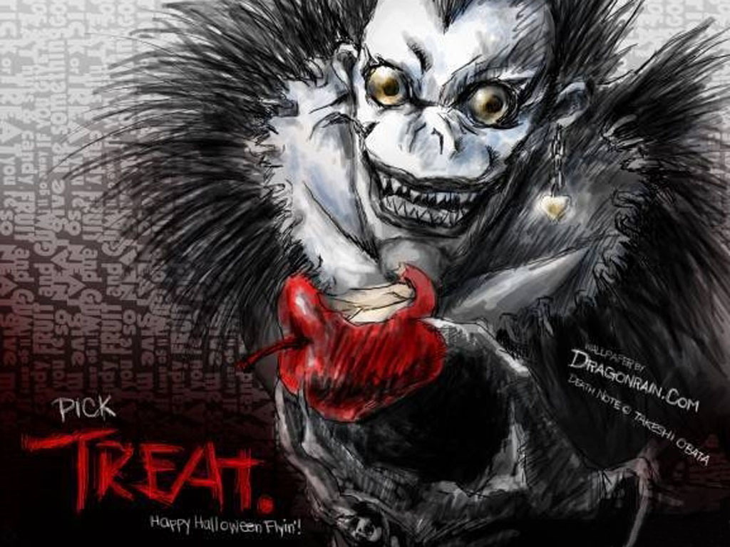 Ryuk - Ryuk Death Note Apple - 1024x768 Wallpaper - teahub.io
