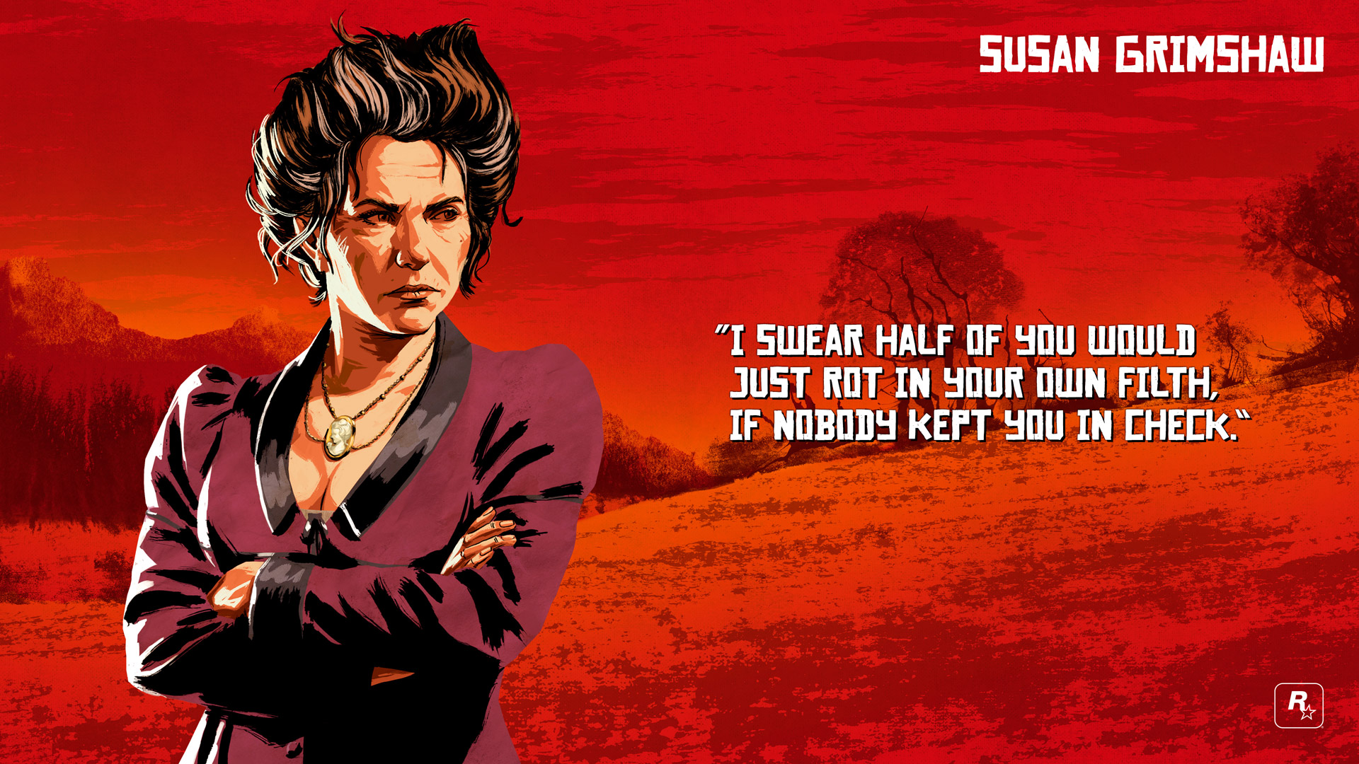 Red Dead Redemption 2 Wallpaper In - Dutch Van Der Linde Gang ...