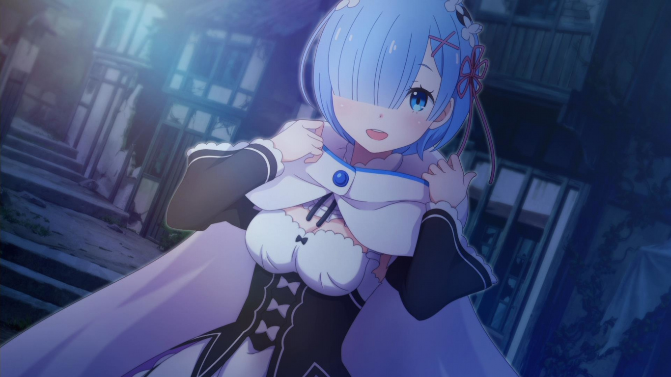 Rem Re Zero Wallpaper Ipad - 1366x768 Wallpaper - teahub.io