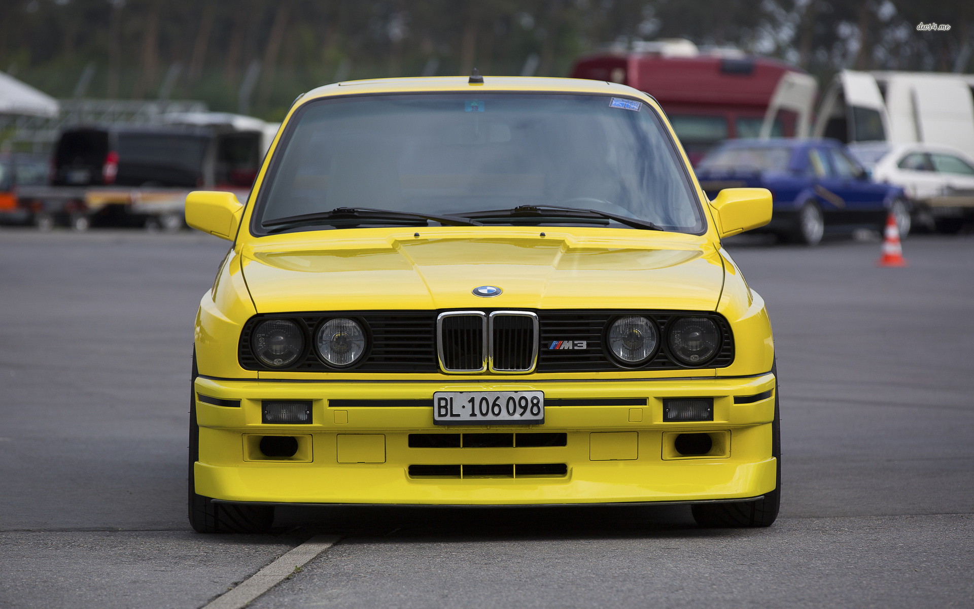 Bmw M3 Yellow E30 - 1920x1200 Wallpaper - teahub.io