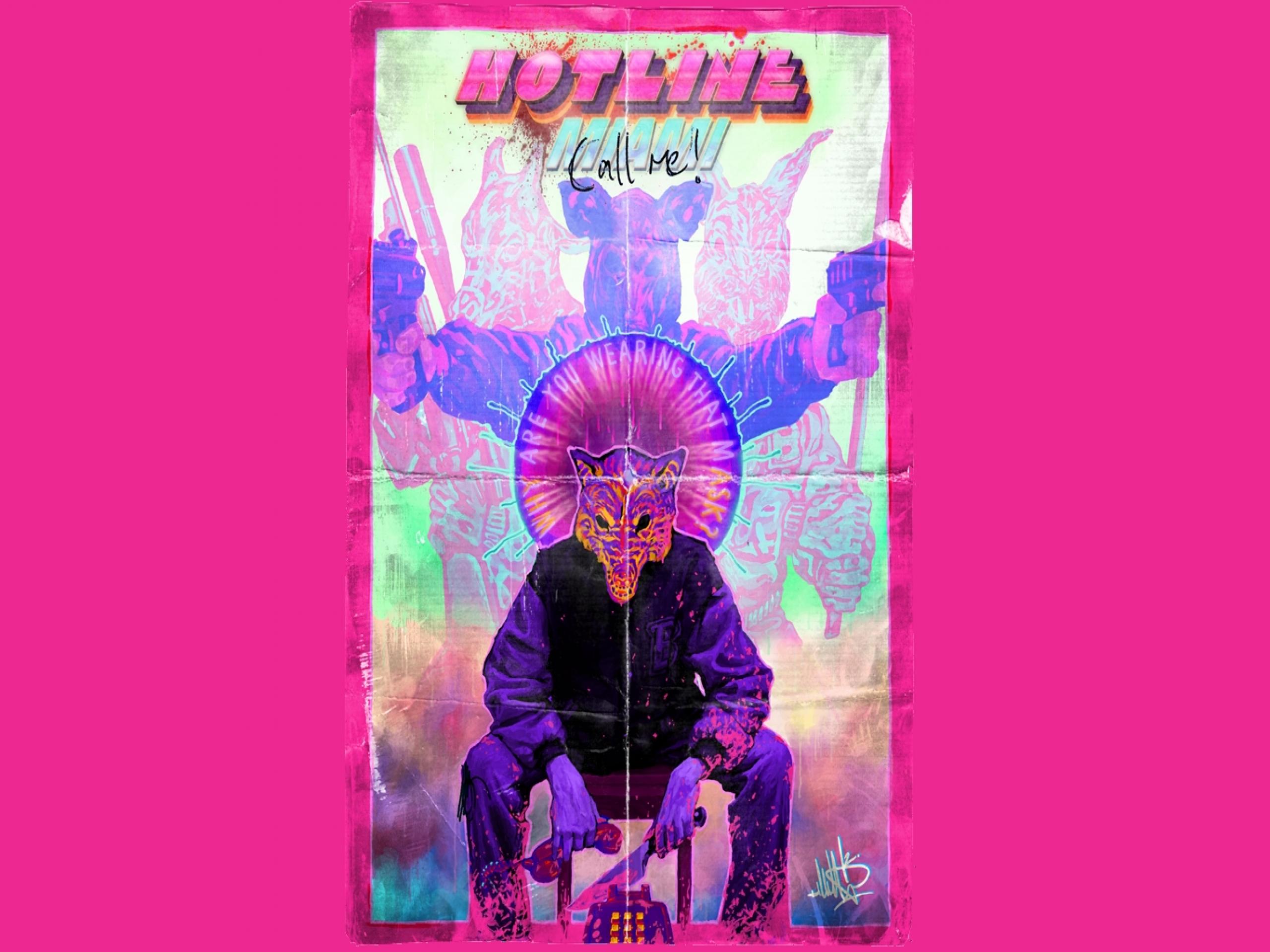 Hotline Miami Wallpaper - 2560x1920 Wallpaper - teahub.io