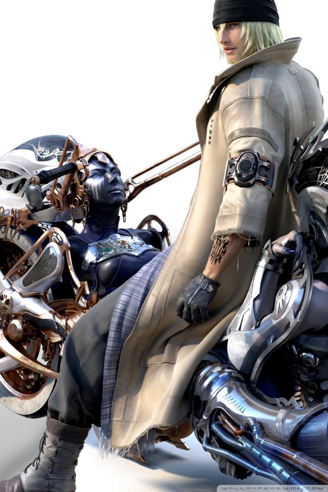 Final Fantasy 13 Bike - 640x960 Wallpaper - teahub.io