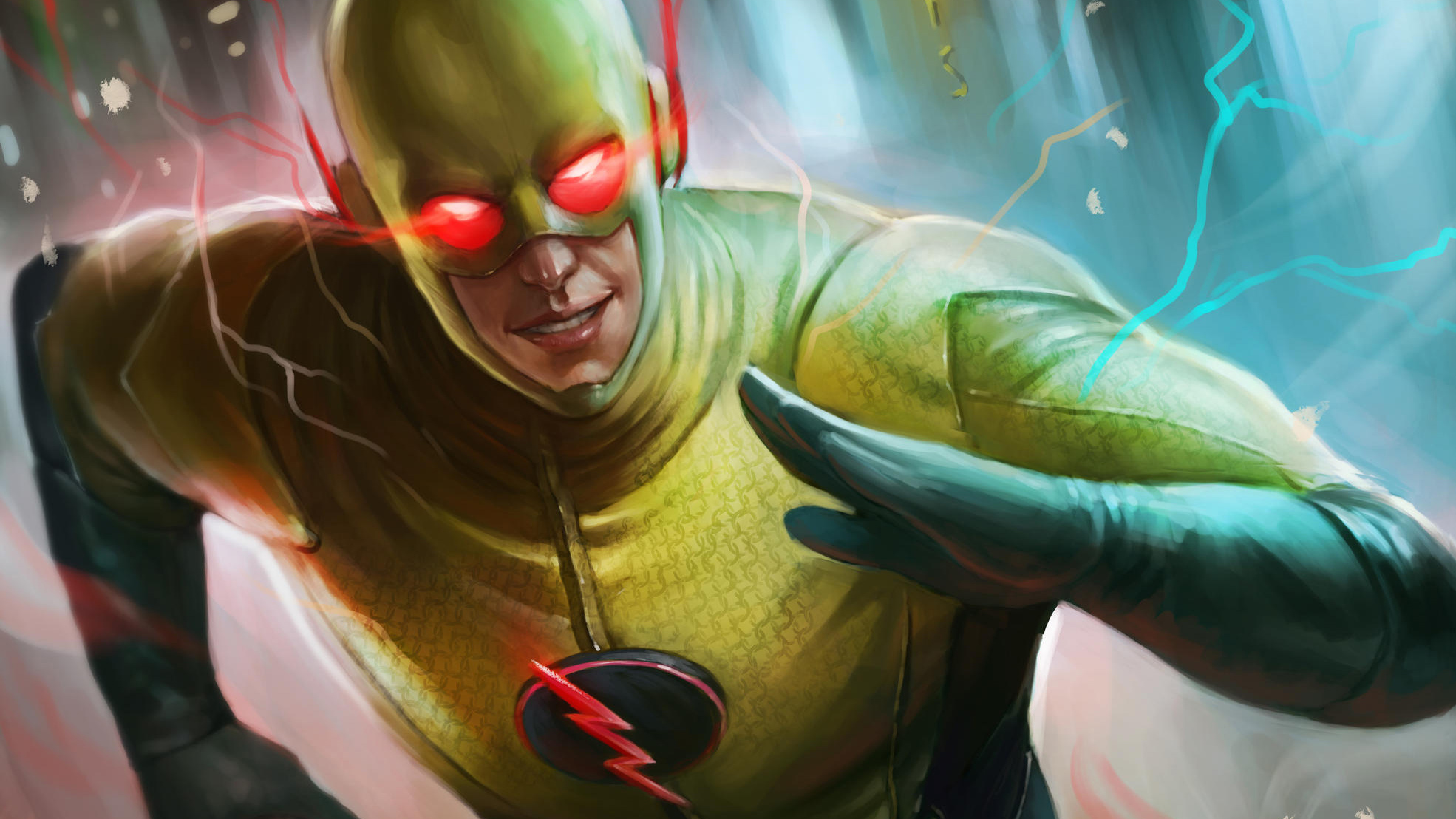 Reverse Flash Cw Art - 1970x1108 Wallpaper - teahub.io