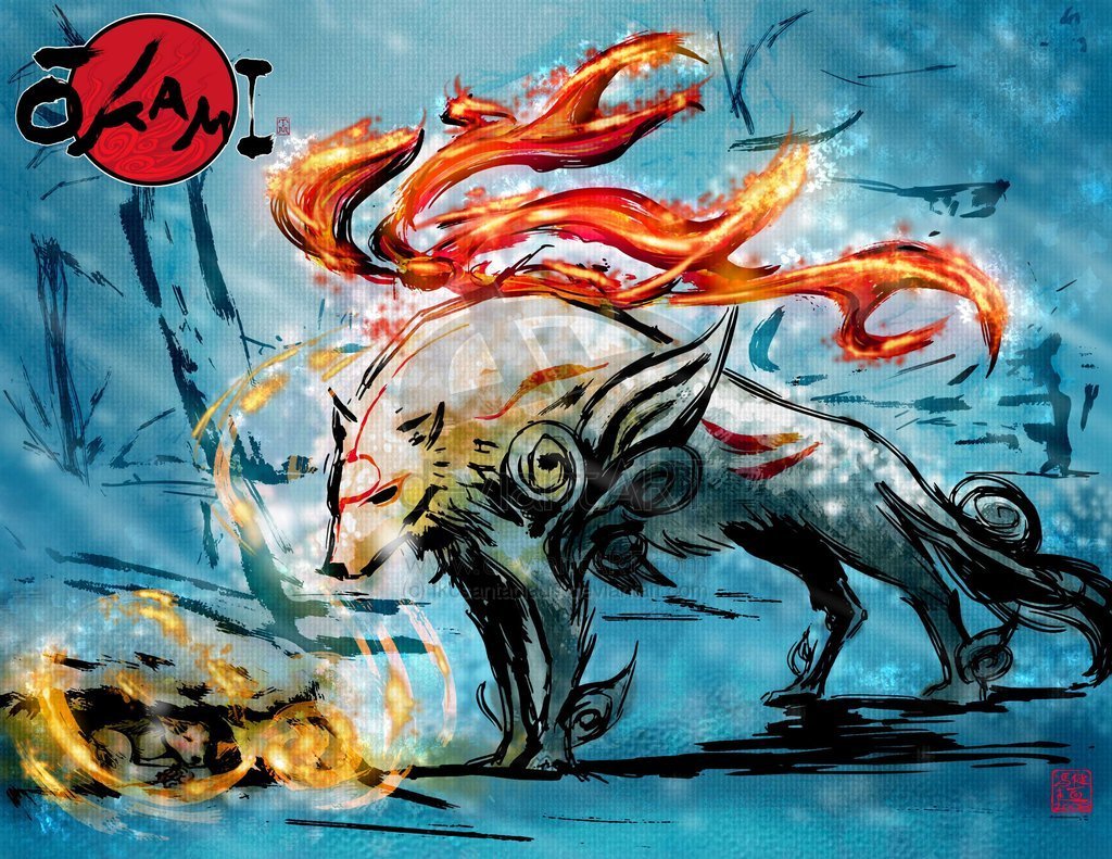 Okami Wallpaper Comp - 1024x791 Wallpaper - teahub.io