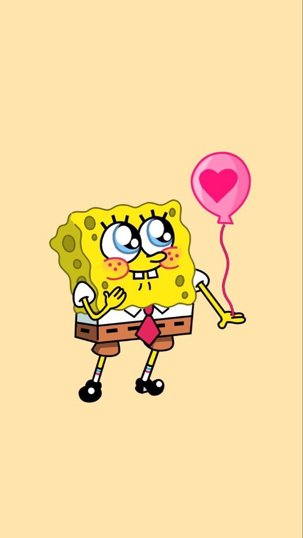 Spongebob Squarepants In Love - 608x1080 Wallpaper - teahub.io