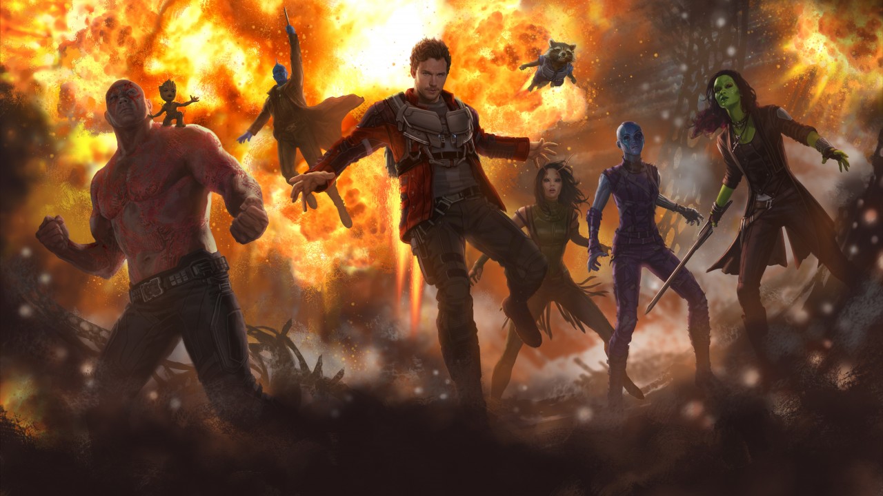 Guardians Of The Galaxy Fighting - 1280x720 Wallpaper - teahub.io