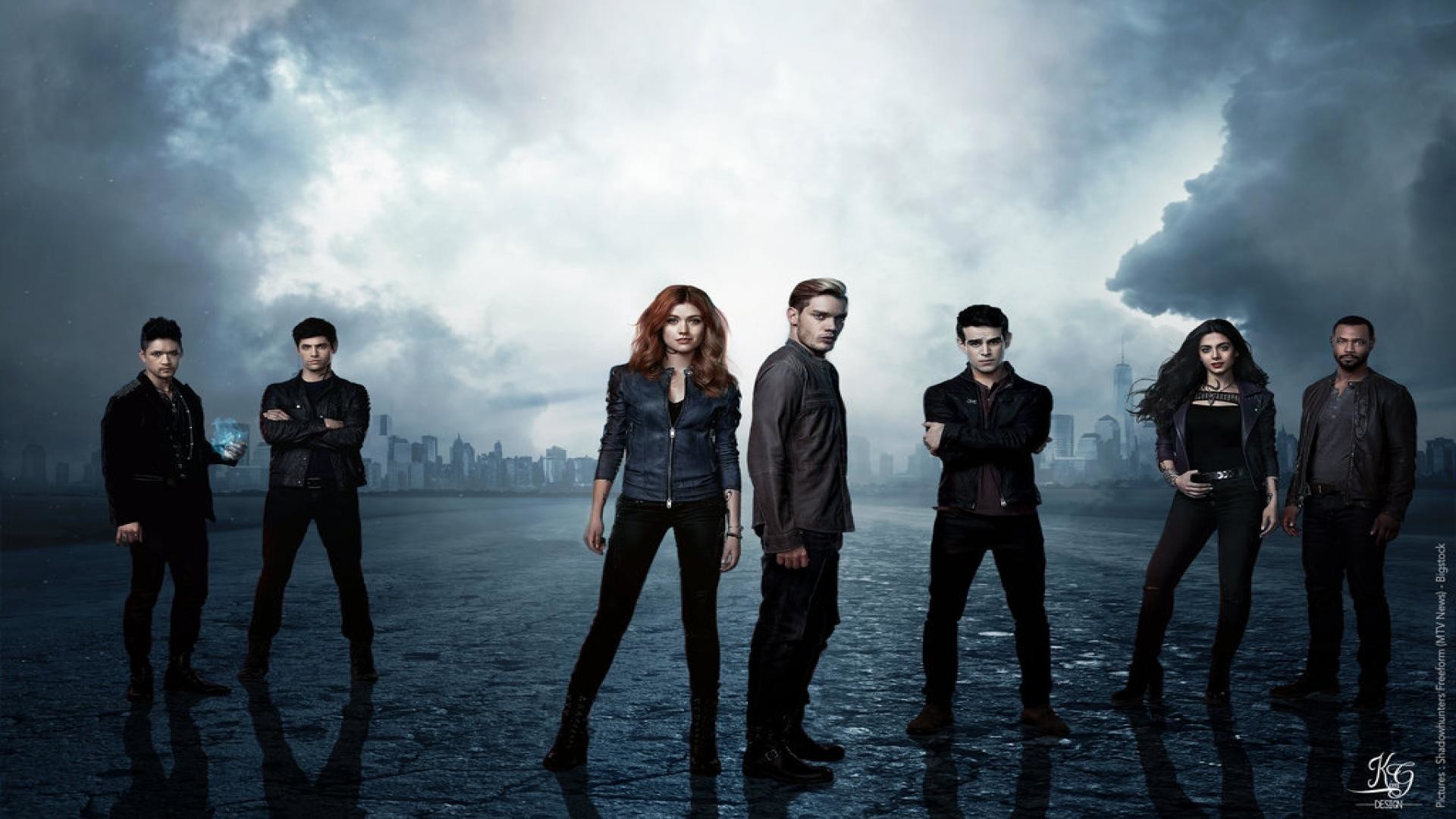 Demon Hunter Source Â - Shadowhunters Season 2 Poster - 1920x1080 ...