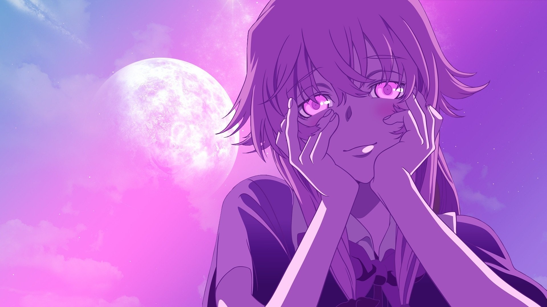 Gasai Yuno Wallpaper Hd 1920x1080 Wallpaper